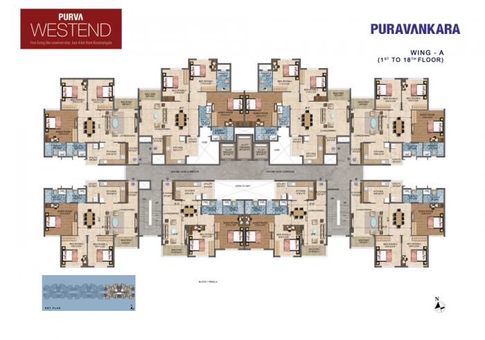 Purva Westend in Bangalore - Amenities, Layout, Price list, Floor Plan ...